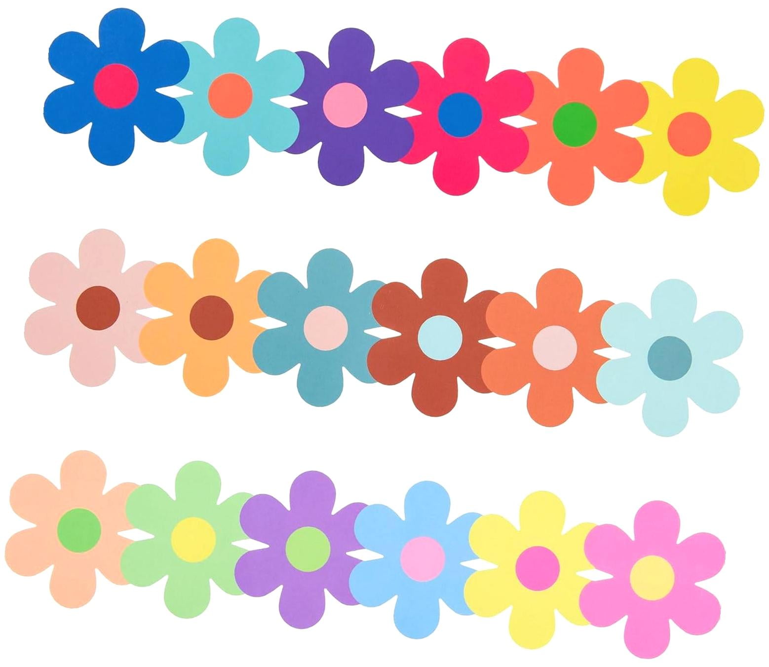 Highcool 75.6 Feet Bulletin Board Borders Colorful Die-Cut Bulletin ...