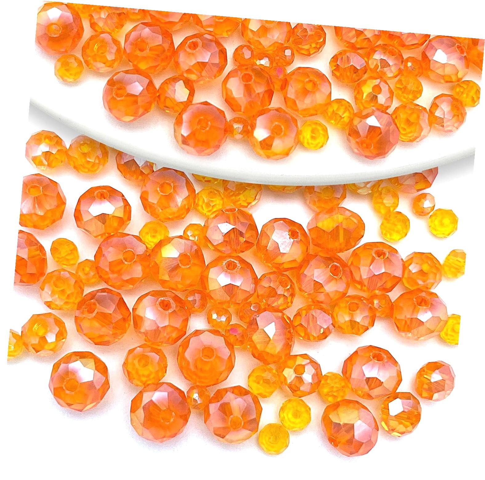 Highcool 786 pieces Beads Gemstone Beads Loose Beads Rondelle Beads ...