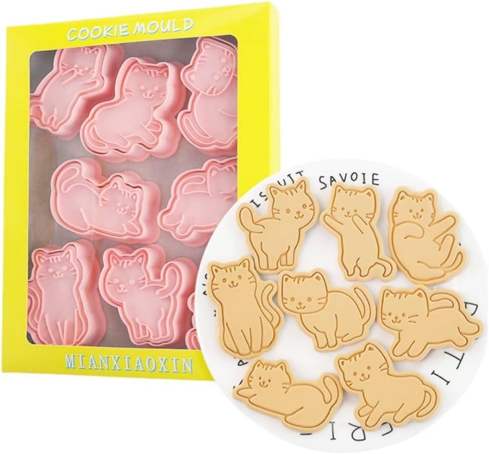 Highcool 8pcs Coe Cutter, Coe ,Animal Ba Molds,s Biscuit Cutter,Cute ...