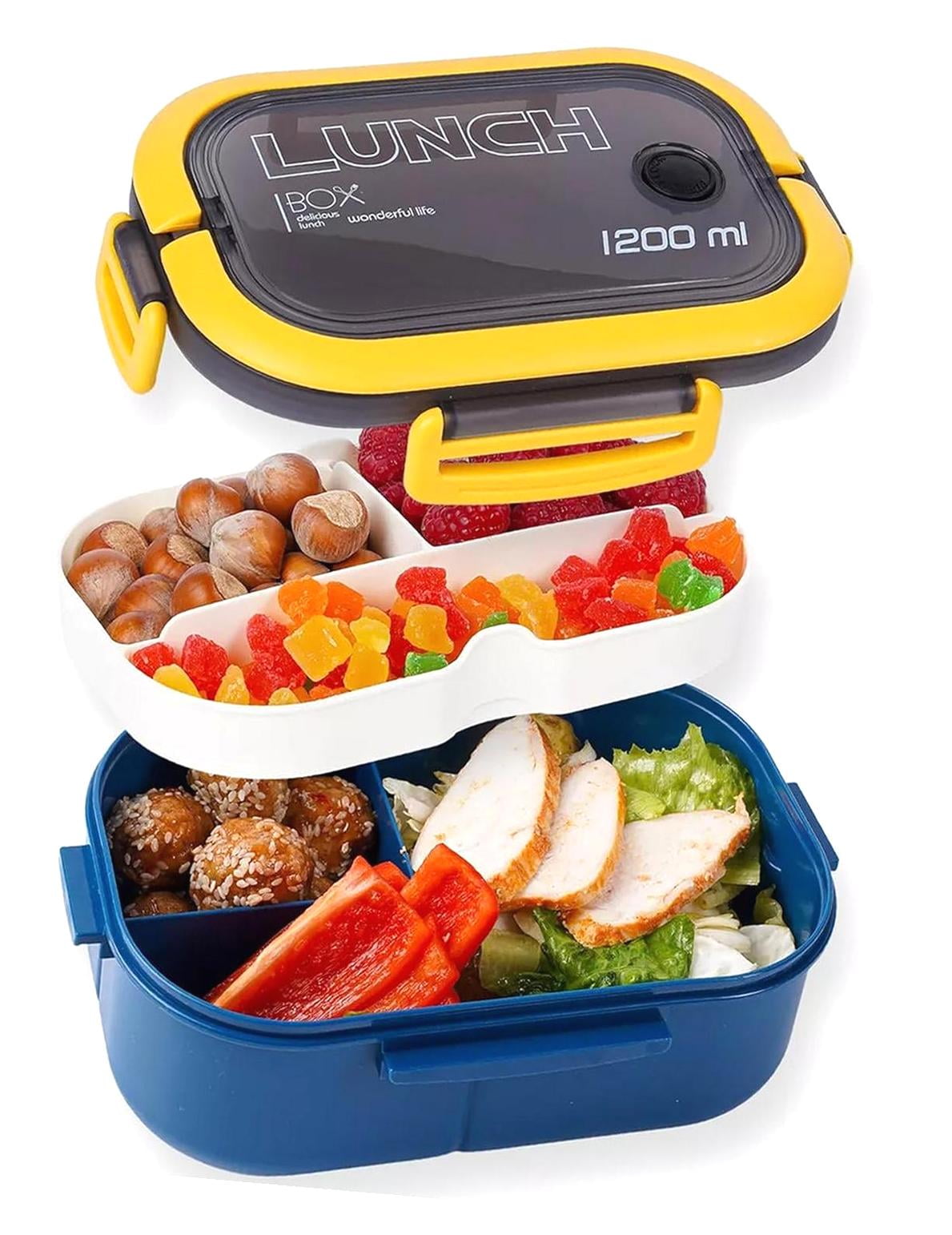 Highcool Adult, Lun Box for Men and Women, 1200ML Leak-of Double ...