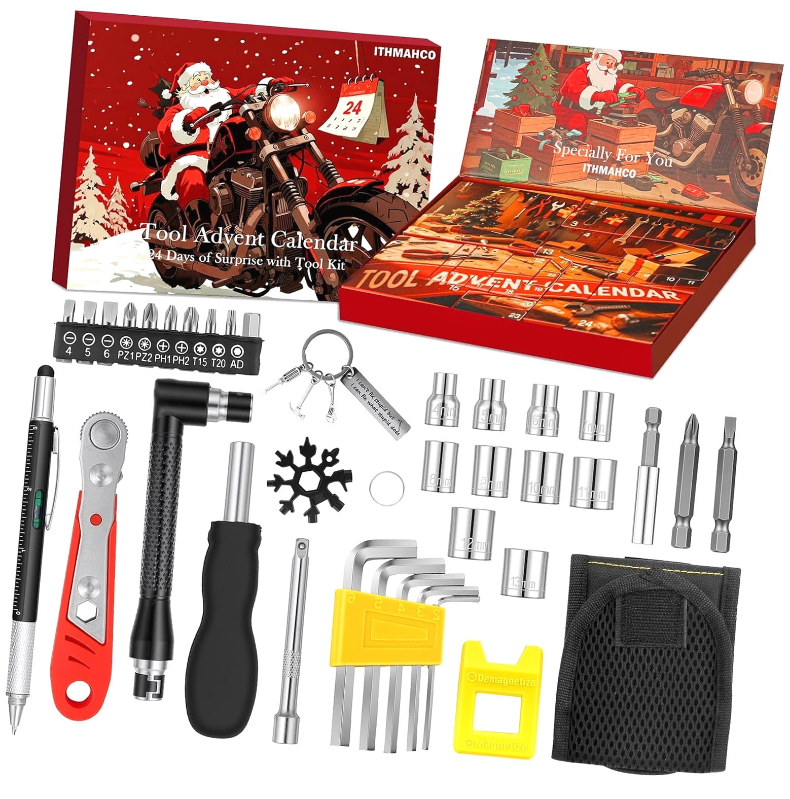 Highcool Advent Calendar 2025 for Adult Teen Boys, 24-Day Advent ...