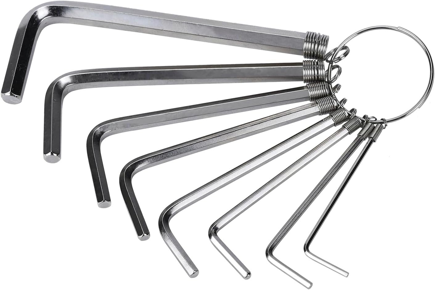 Highcool Allen Wren Hex Key Set, 8 in 1 Metr L She Hexagon Head Wren ...