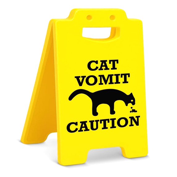 Highcool Amusing Vomit Sign Gag for Owners, Lovers, Dads, Moms, Office ...
