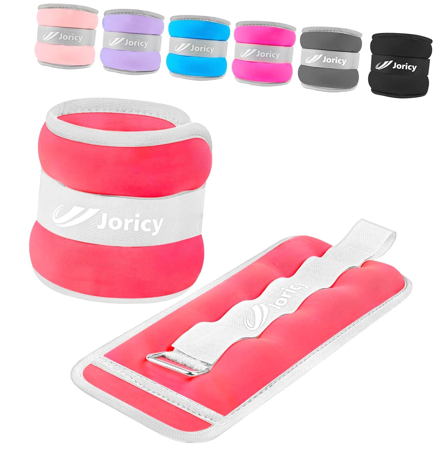 Highcool Ankle Weights A Pair of 1/2/3/4/6/8/10/12/20 LBS Wrist Leg Arm ...