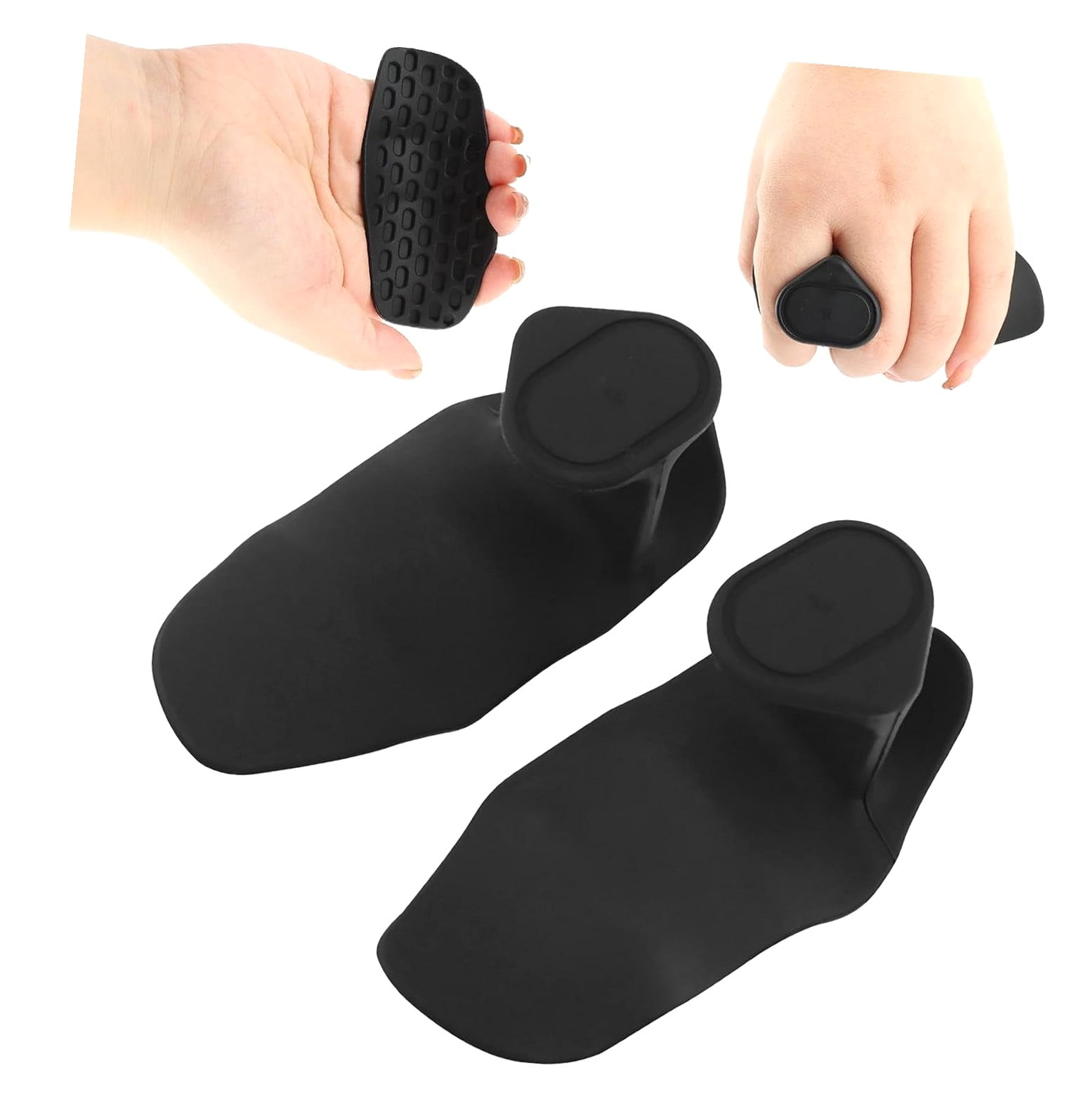 Highcool Anti-Grips, Weight Ergonomic Grips Fingerless Grips Pad Pull ...