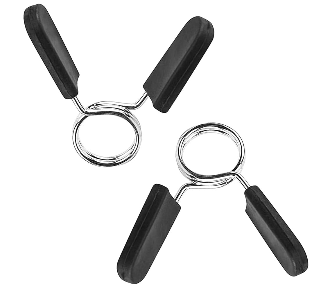 Highcool Barbell Clamps Dumbbell Clip Circlip 1 Inch Weight Bars Clips ...