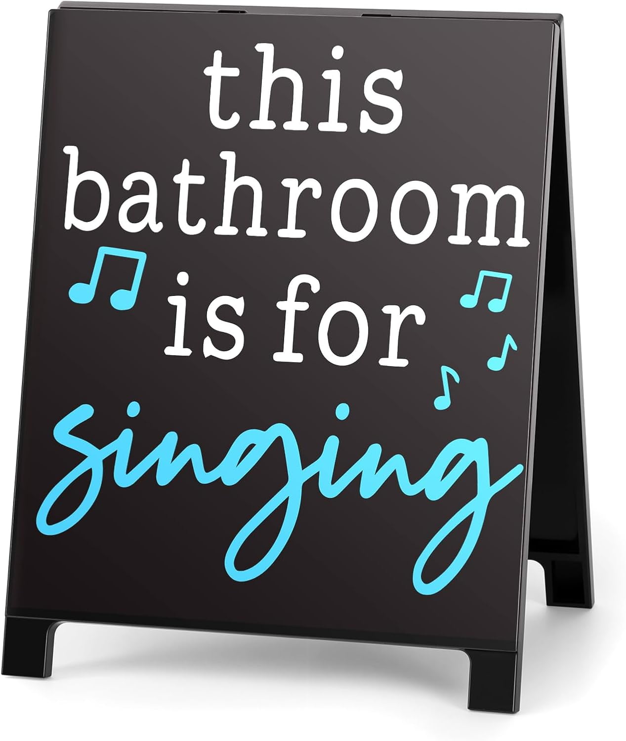 Highcool Bathroom Is for Singing Funny Bathroom Decor Reminder Sign ...