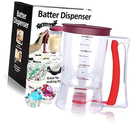 Highcool Batter Dispenser Cupcakes Pancakes Cookie Cake Waffles Batter ...