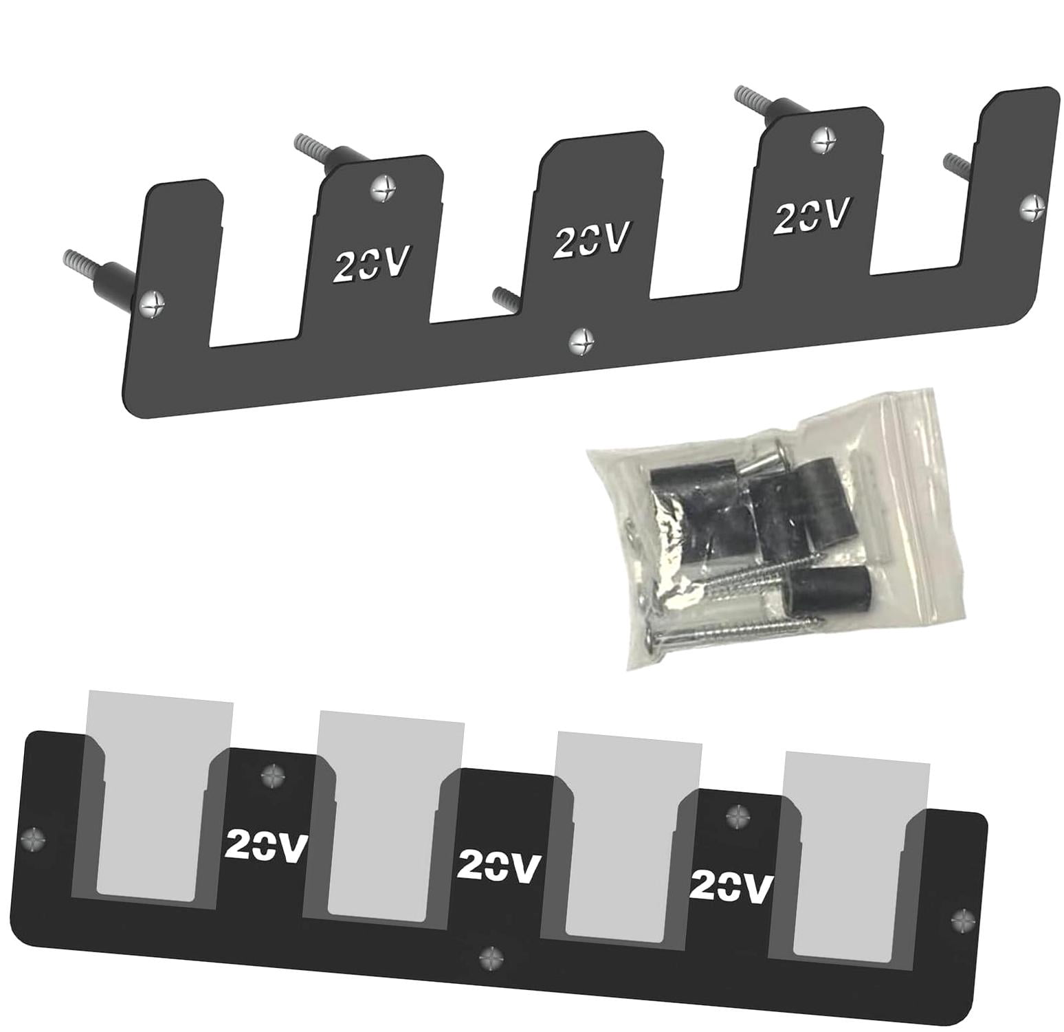 Highcool Battery Ra Compatible with 20V Battery Holder, nt 4 Slot Bulk ...