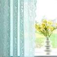 Highcool Beach Curtains 72 Inch Length Bright Lace Floral Coastal ...