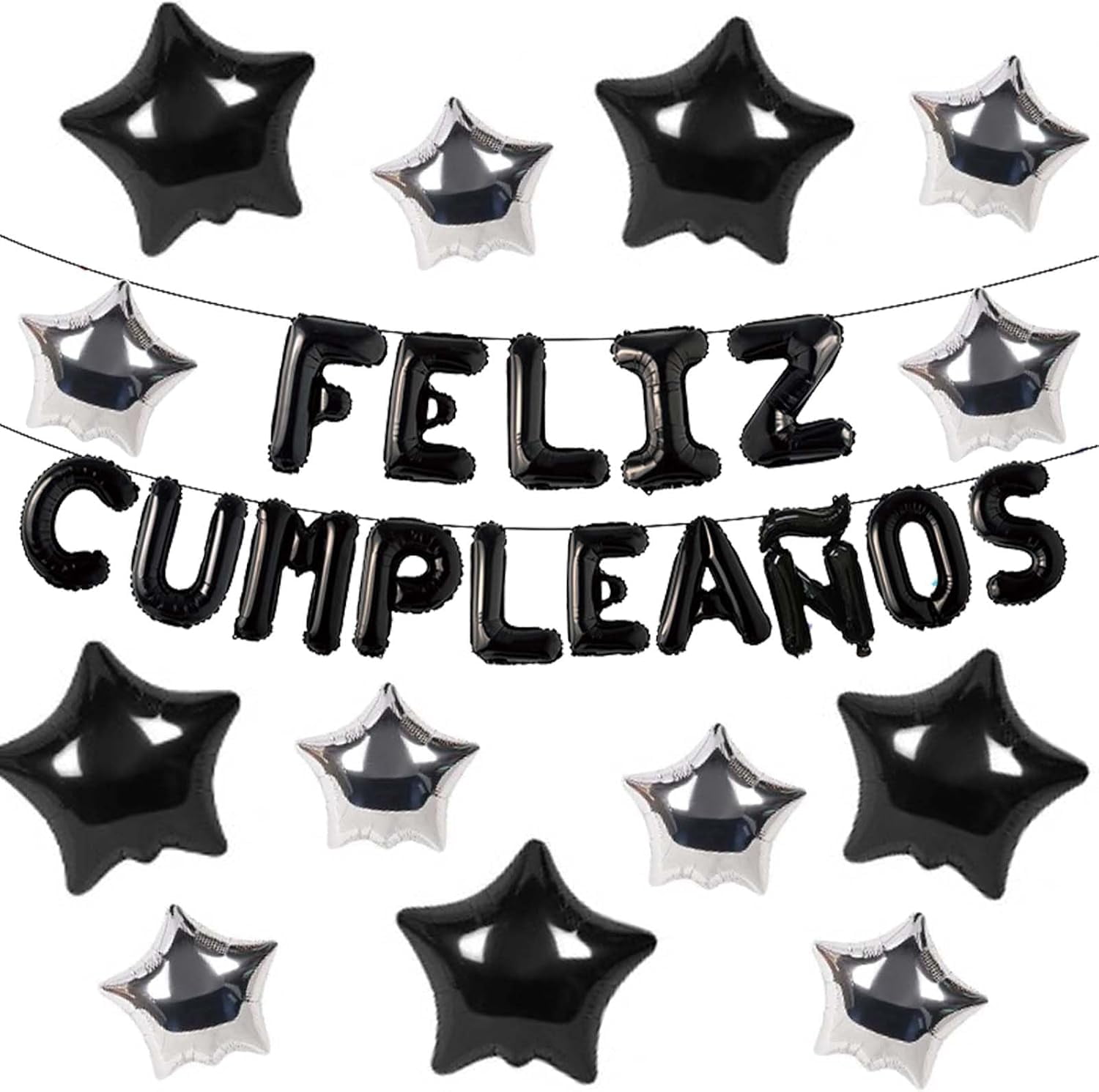 Highcool Birthday Party Decoration Supplies Feliz Cumpleanos Balloon ...