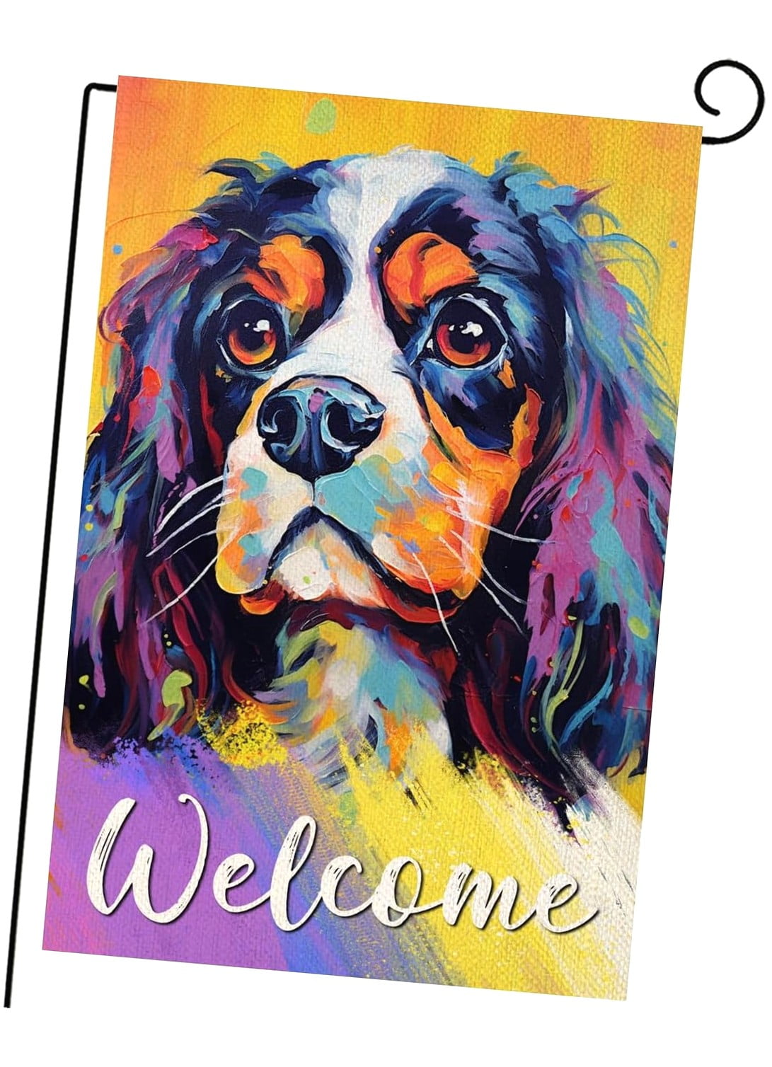 Highcool Cavalier Spaniel Dogs Prints Yard Lovers 12x18 Inch Double ...