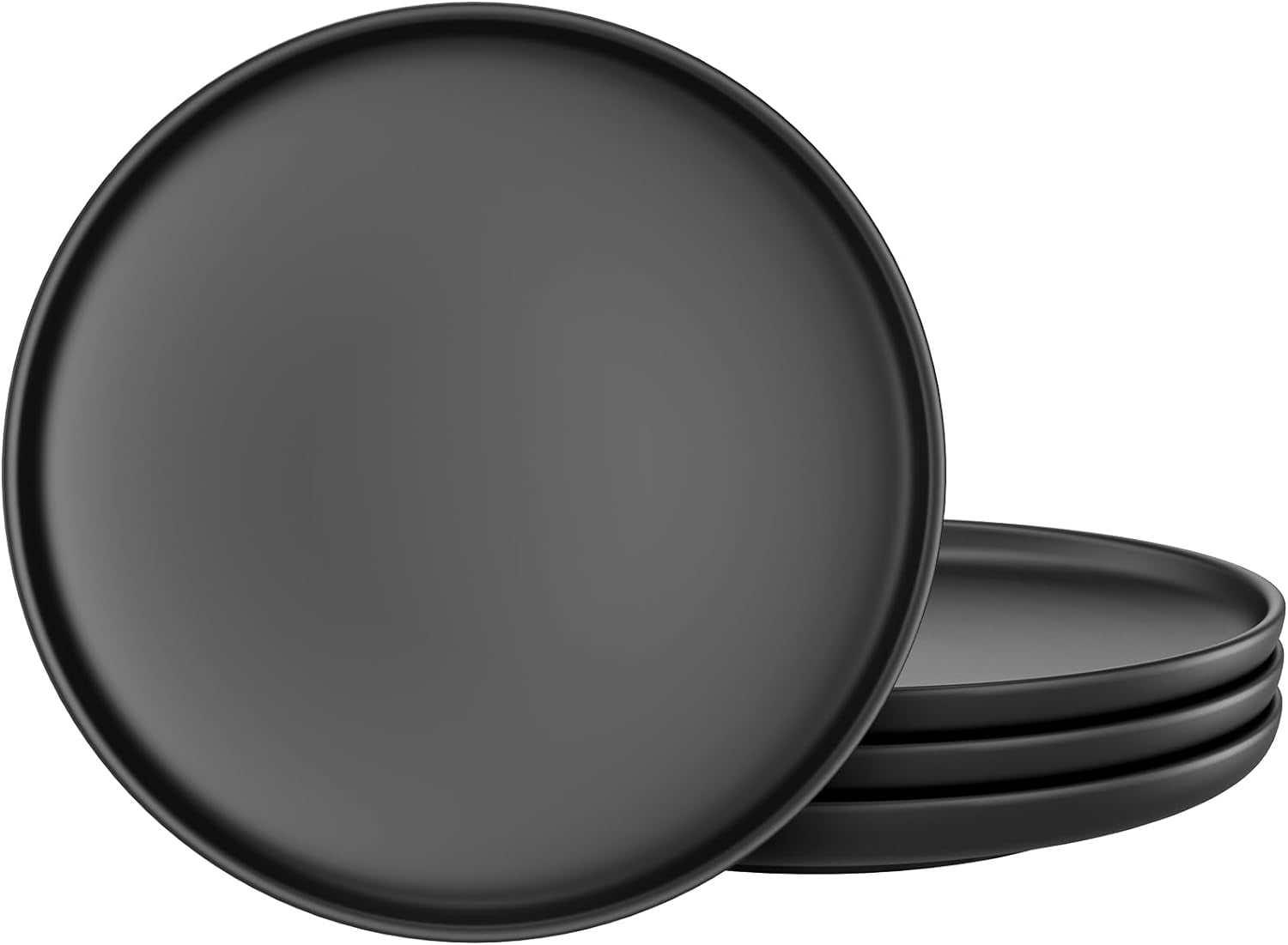 Highcool Ce Dinner Plates Set of 4,8 In Matte Plates Set for en,Dert ...