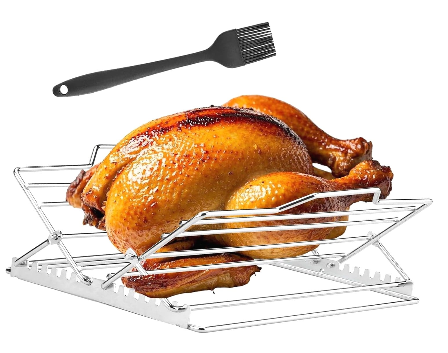 Highcool Chicken Roasting Baking Broiling Rack, Non-Stick Roasting and ...