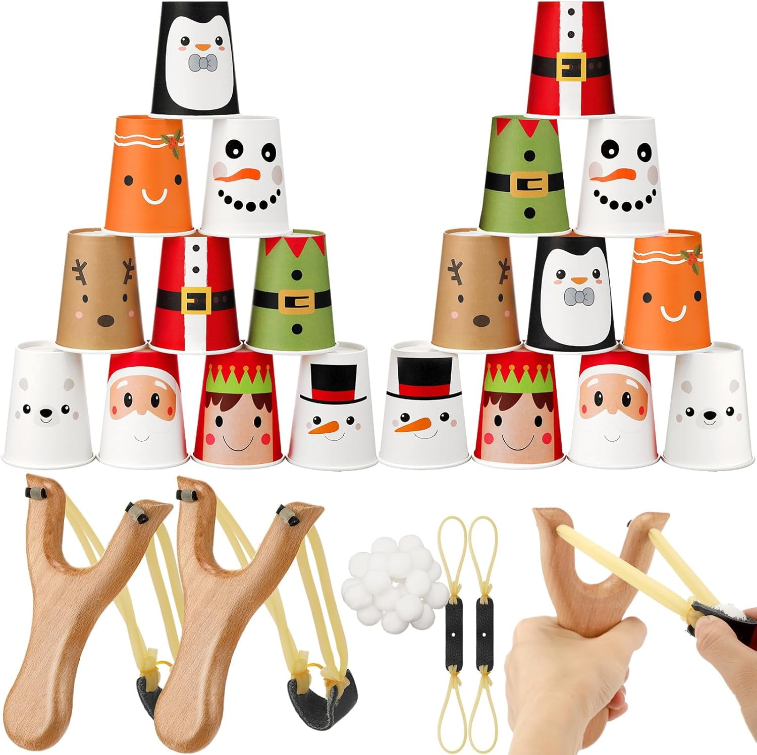 Highcool Christmas Games for Party Adults Christmas Party Games with 24 ...