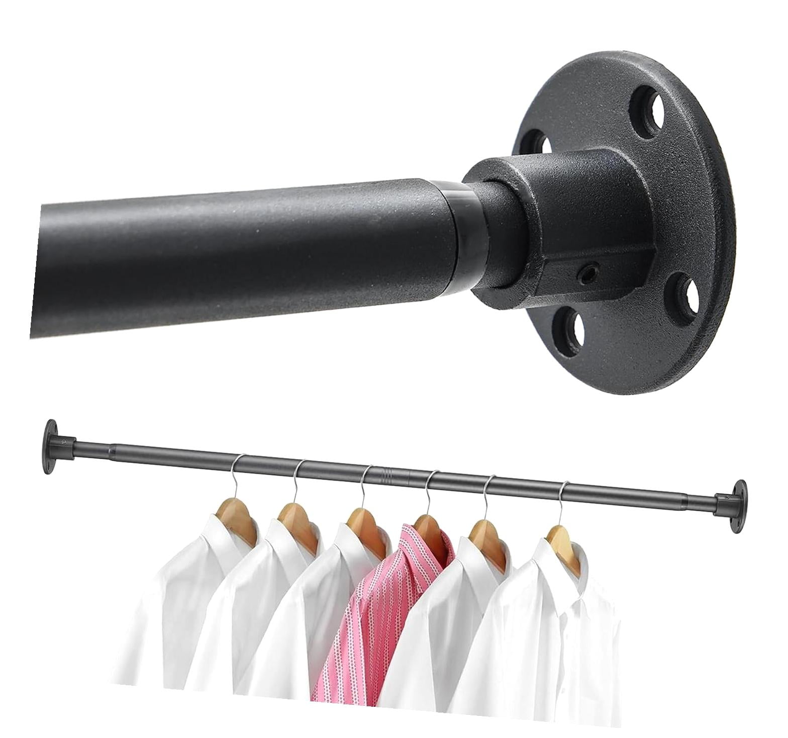 Highcool Closet Rods, Adjustable from 28 to 51 inches, with Screw ...