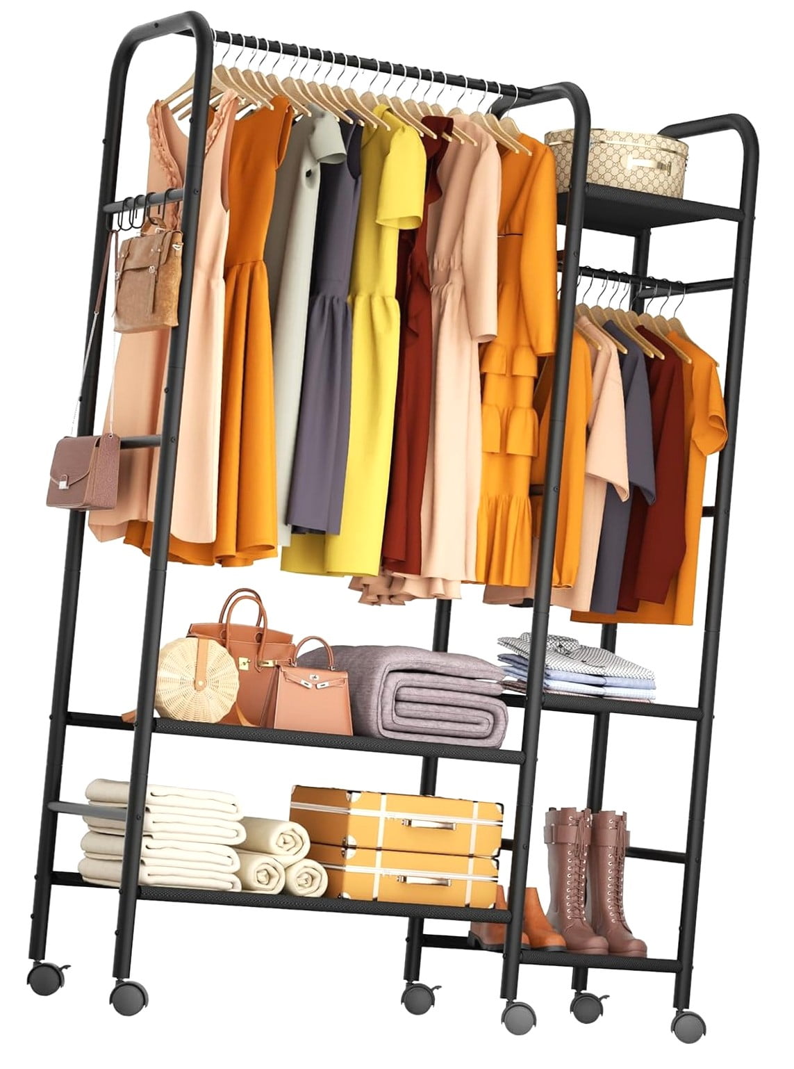 Highcool Closets For Hanging Clothes, Wardrobe Closet Racks For Hanging ...