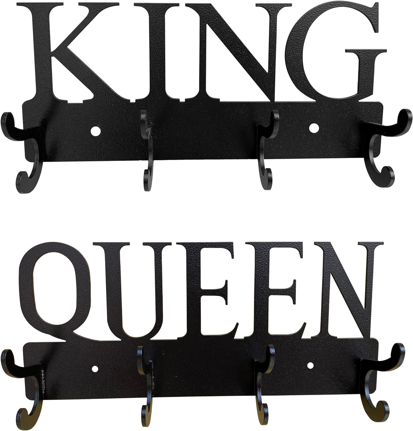 Highcool Coat Hooks for Wall, Entryway Hanging Hooks, Black Heavy Duty ...