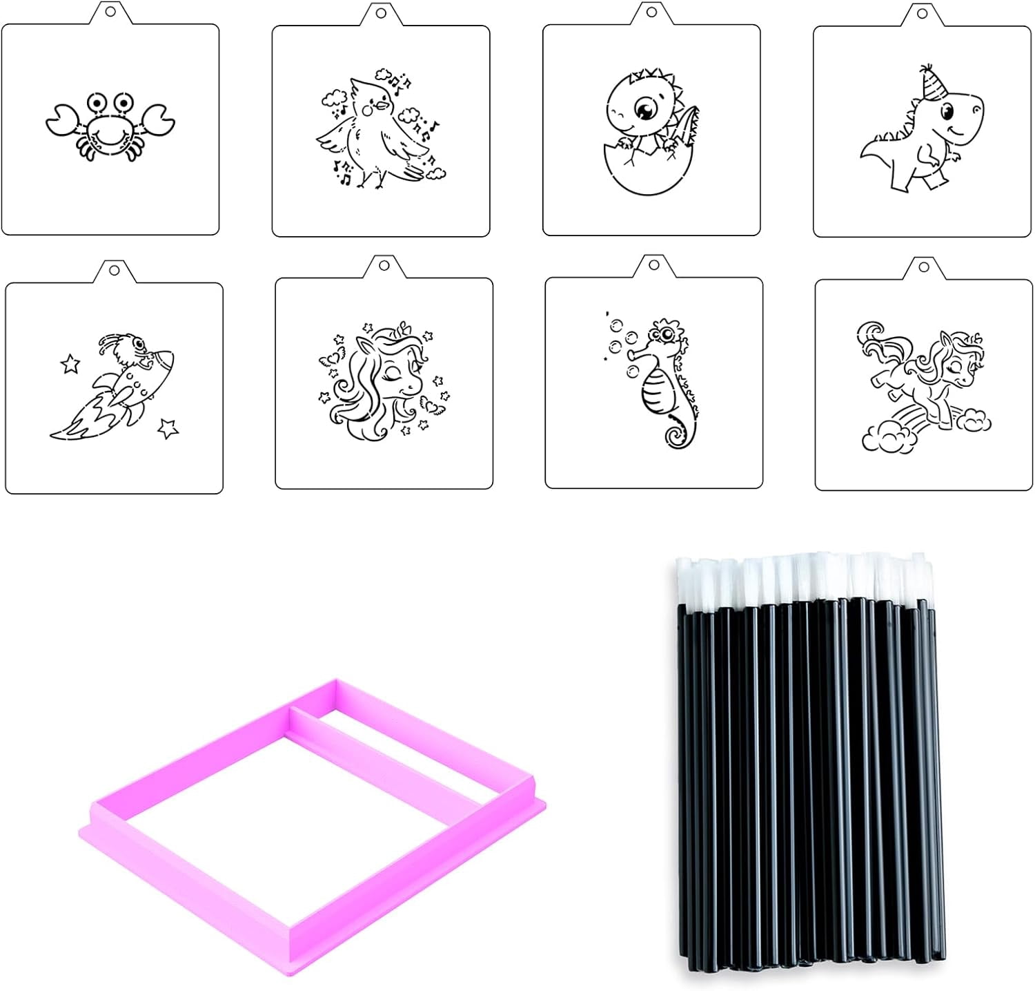 Highcool Coe Cutter and Stencil Set Bundle Coe Stencil and Cutter kit ...