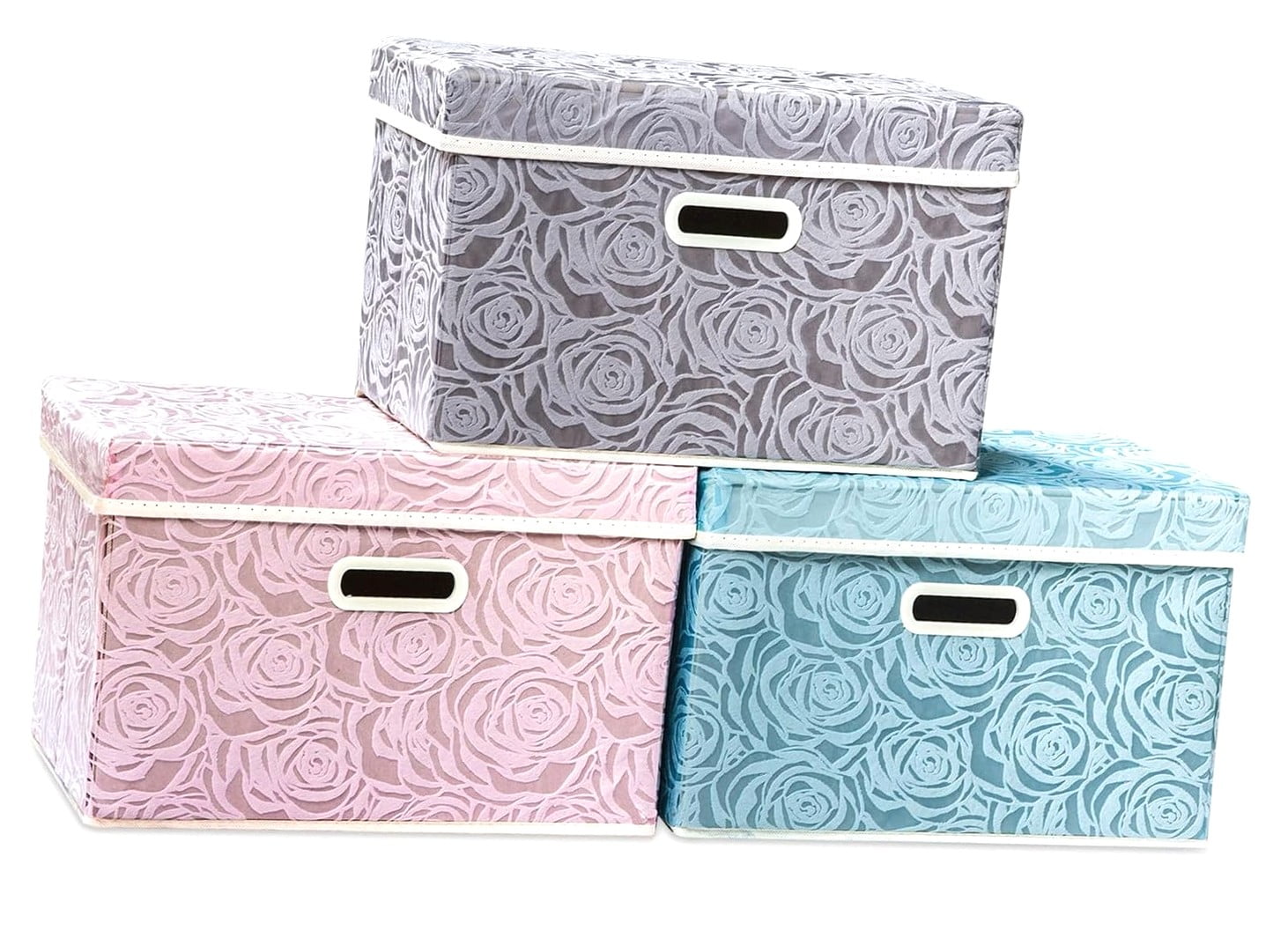 Highcool Collapsible Storage Cubes with Storage Bins Boxes Organizer ...
