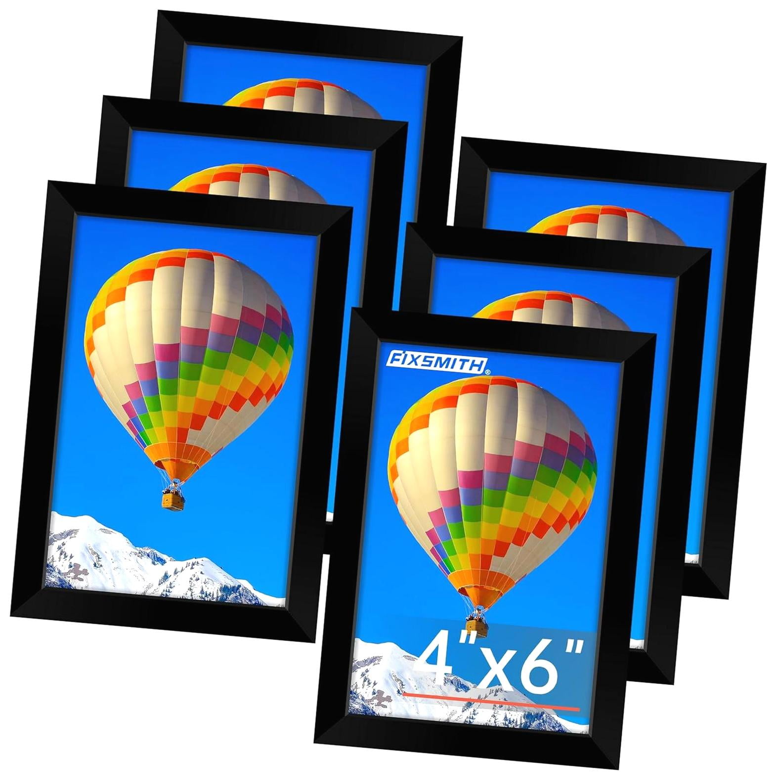 Highcool Collection of 6, 4x6 Photo , Featuring HD Plexiglass for ...