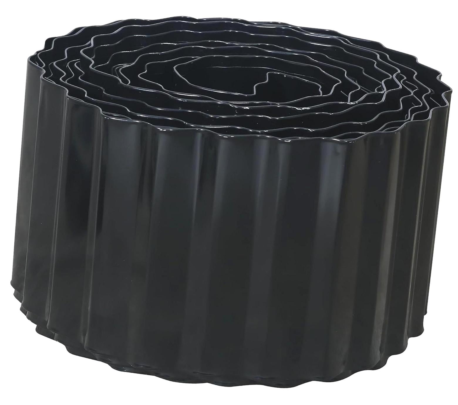 Highcool Corrugated Metal Garden Edging, 4"×20Ft Landscape Edging ...