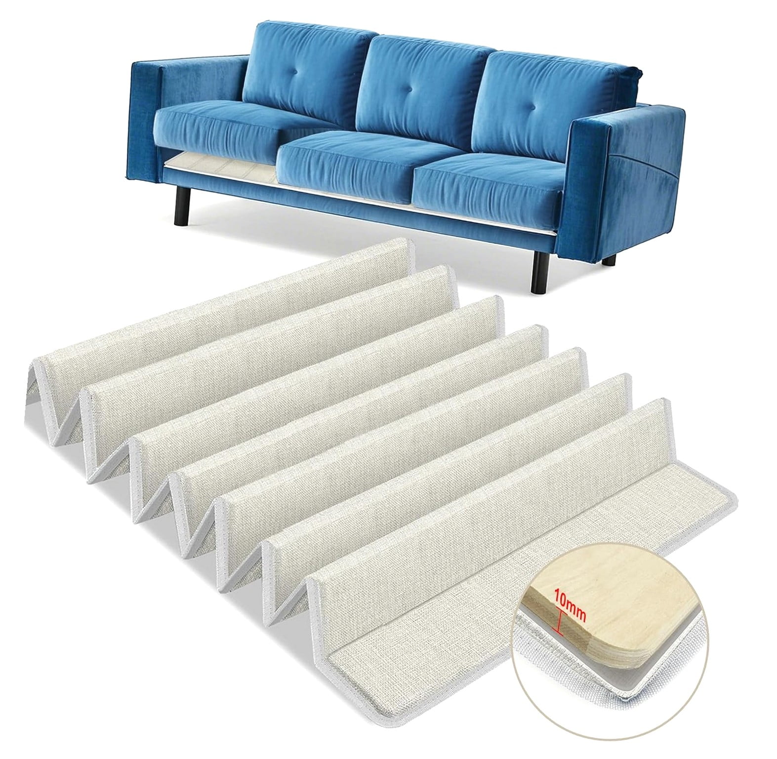 Highcool Couch to Fix Sagging Sofas, 24 67 Sofa, Thick Plywood Boards ...