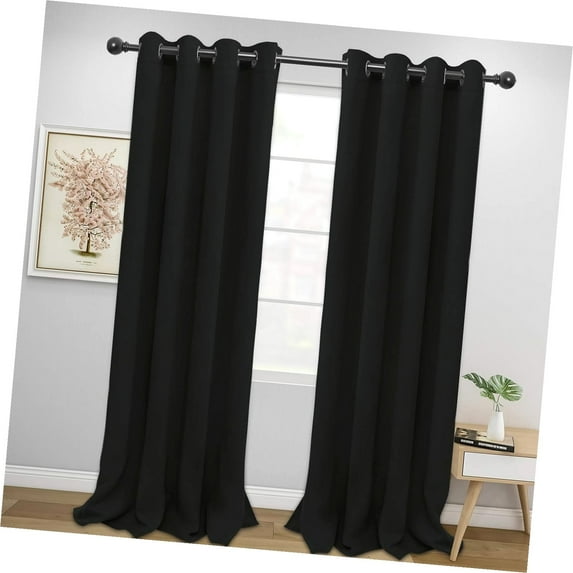 Highcool Curtains for Bedroom, Thermal Insulated Grommet and Noise ...