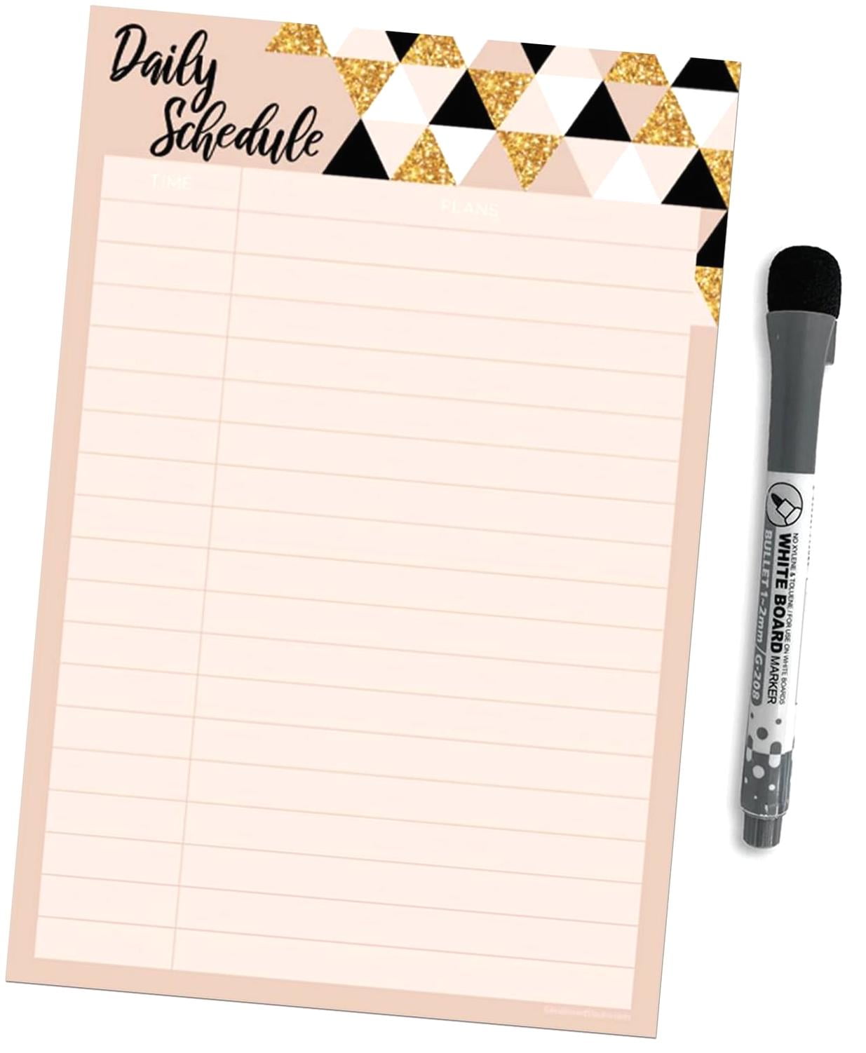 Highcool Daily Planner Sticker Decal | Removable & | Includes Magnetic ...