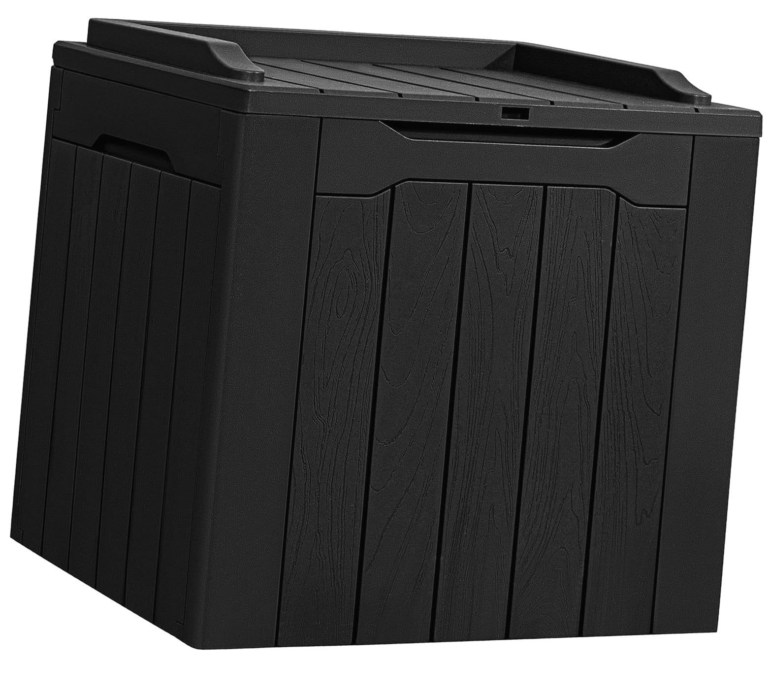 Highcool Deck Box 31 Gallon Small Deck Box with Lid, Indoor Package ...