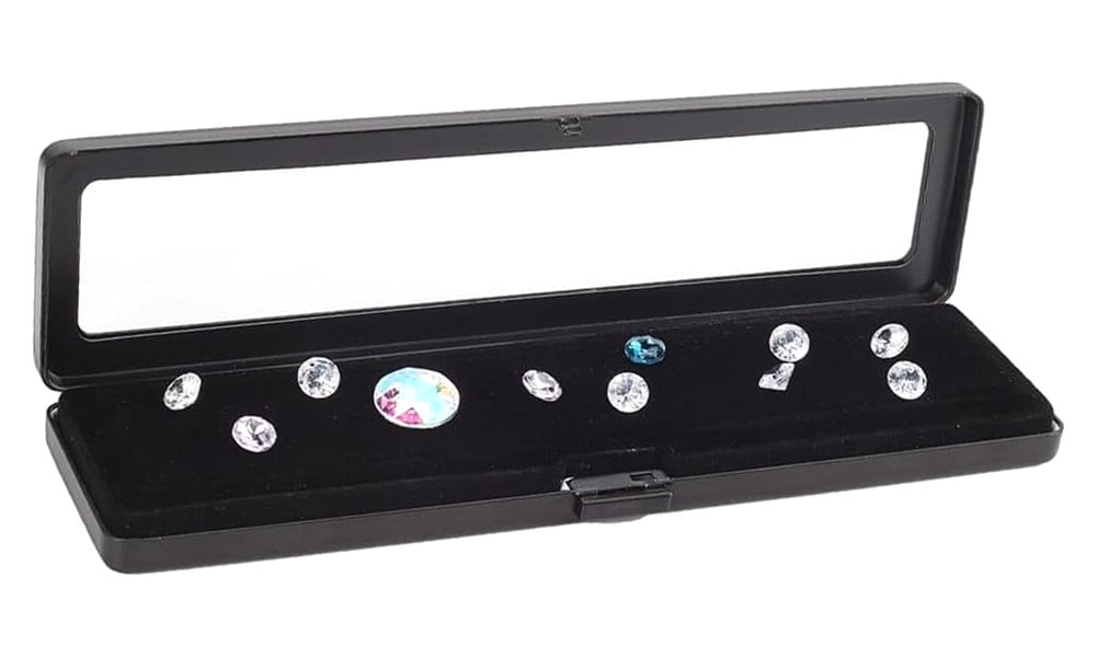 Highcool Diamond Display Boxes Gem Container Holder Gemstone Jewelry ...