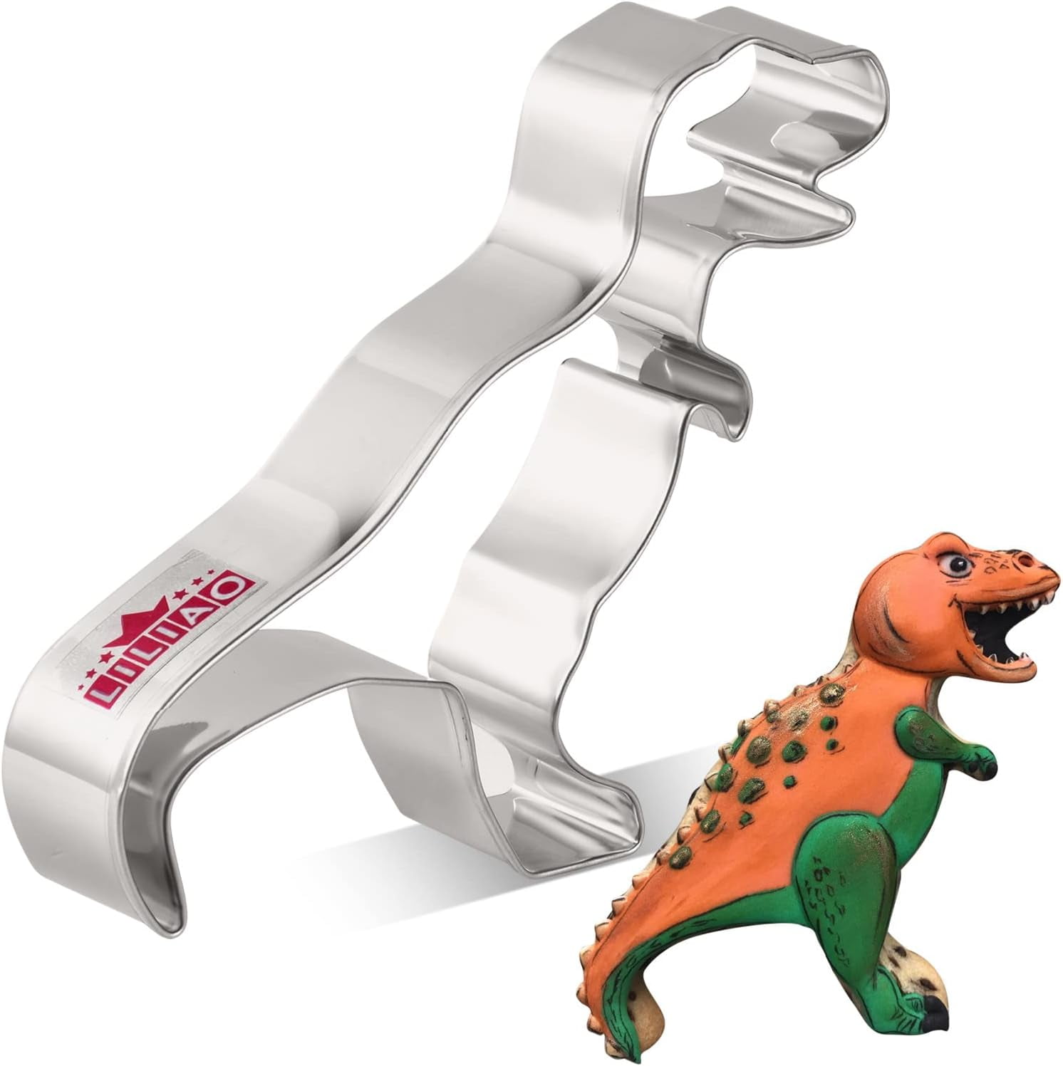 Highcool Dinosaur T-rex Coe Cutter for Kids Birthday Party - 4.5 x 3.9 ...