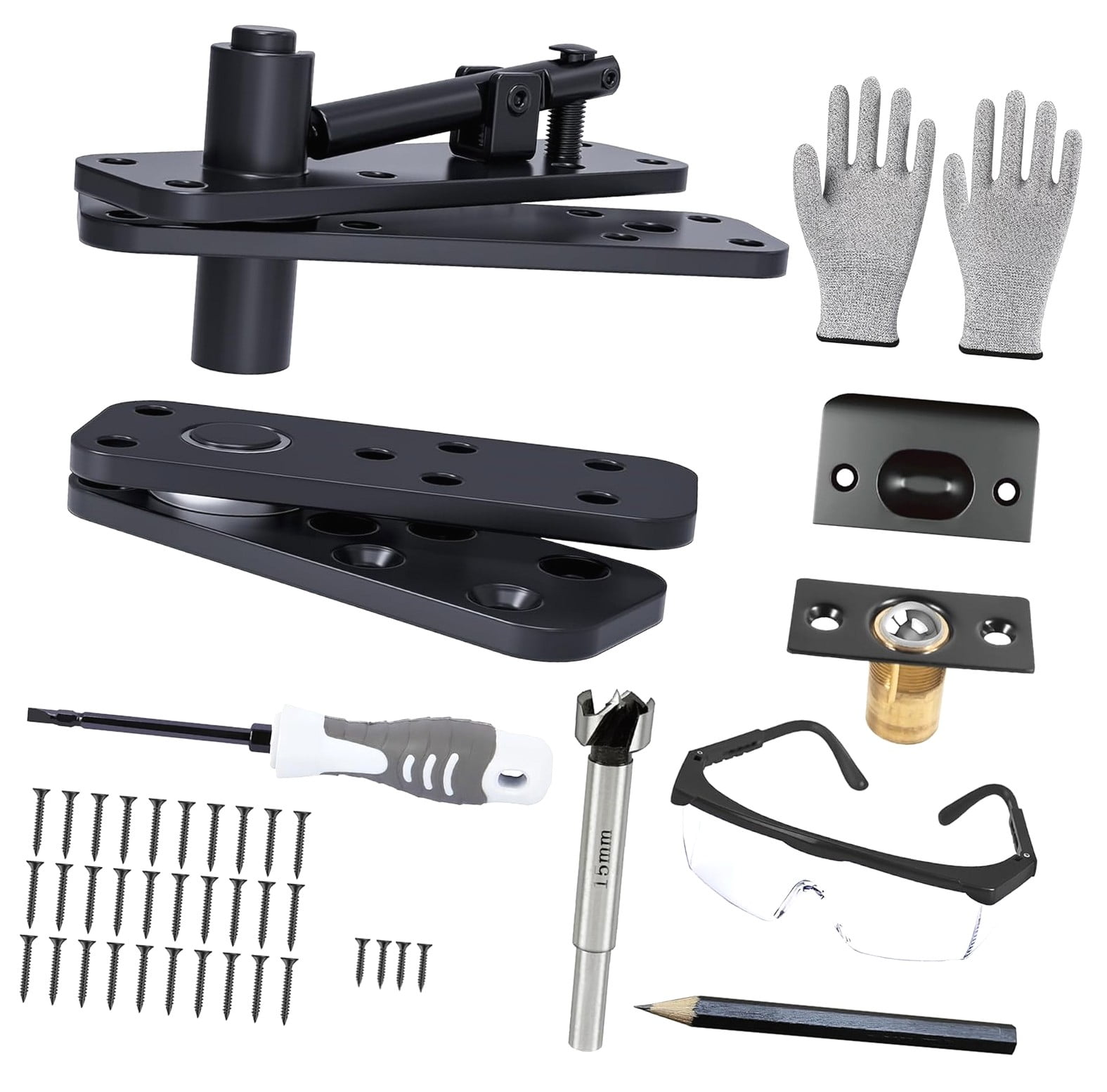 Highcool Door Hinge, 573 LB/260KG Hinges, with Dual- Design for Silent ...
