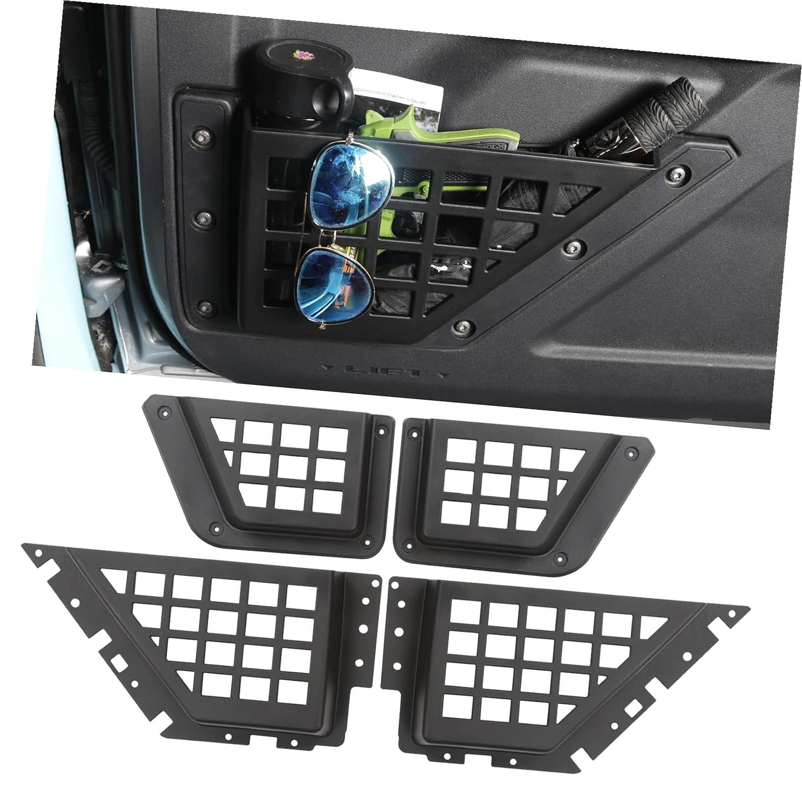 Highcool Door Molle Panels Storage Pockets for Bronco 2021-2025 Side ...