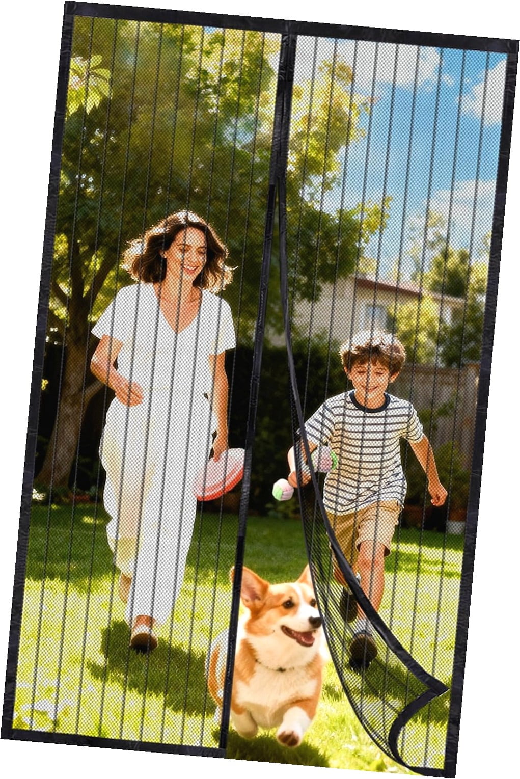 Highcool Door Screen Closure, Screen Door, Mosquito and Bug Screen for ...