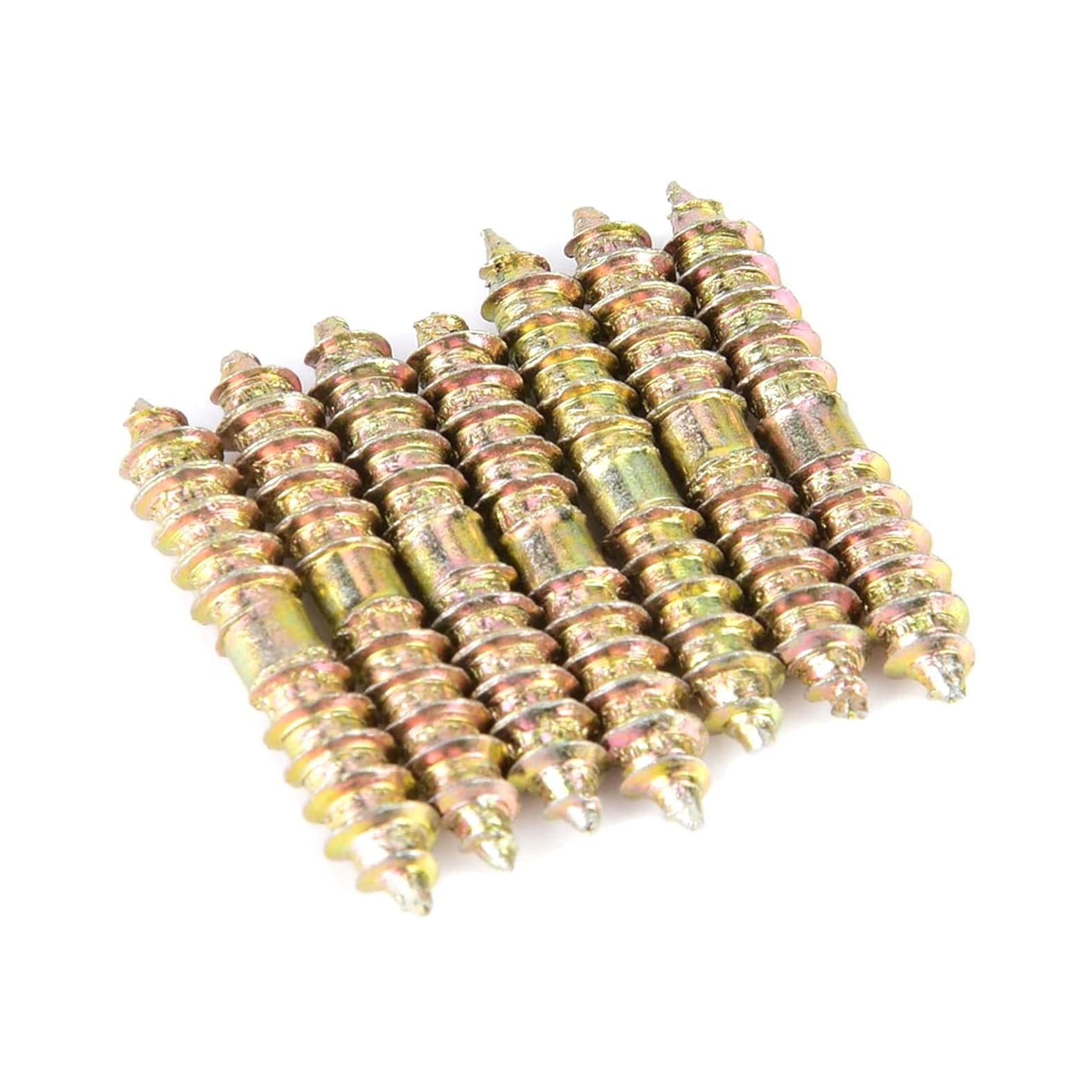 Highcool Dowel Screw, Woodworking Furniture Connector Double Ended ...
