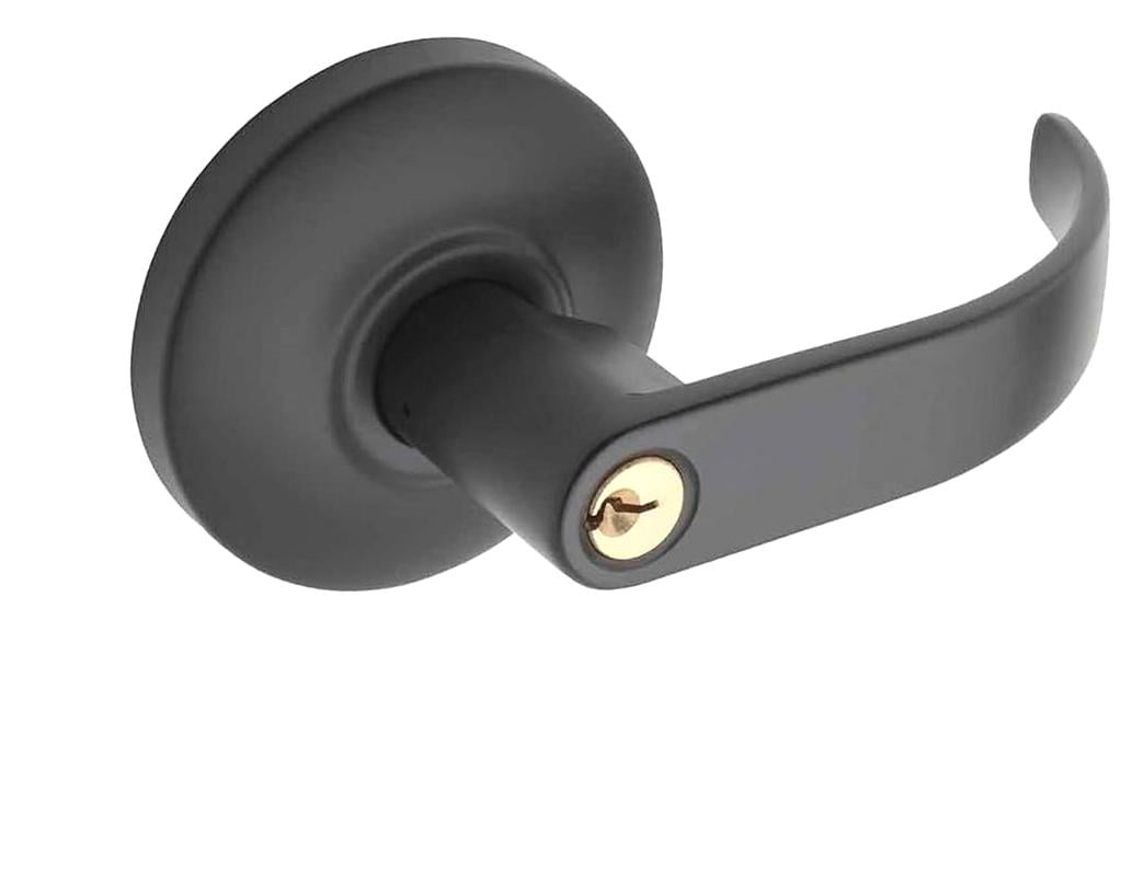 Highcool EL9040-10B Erin Lever Exterior Trim for Exit Keyed Entry ...