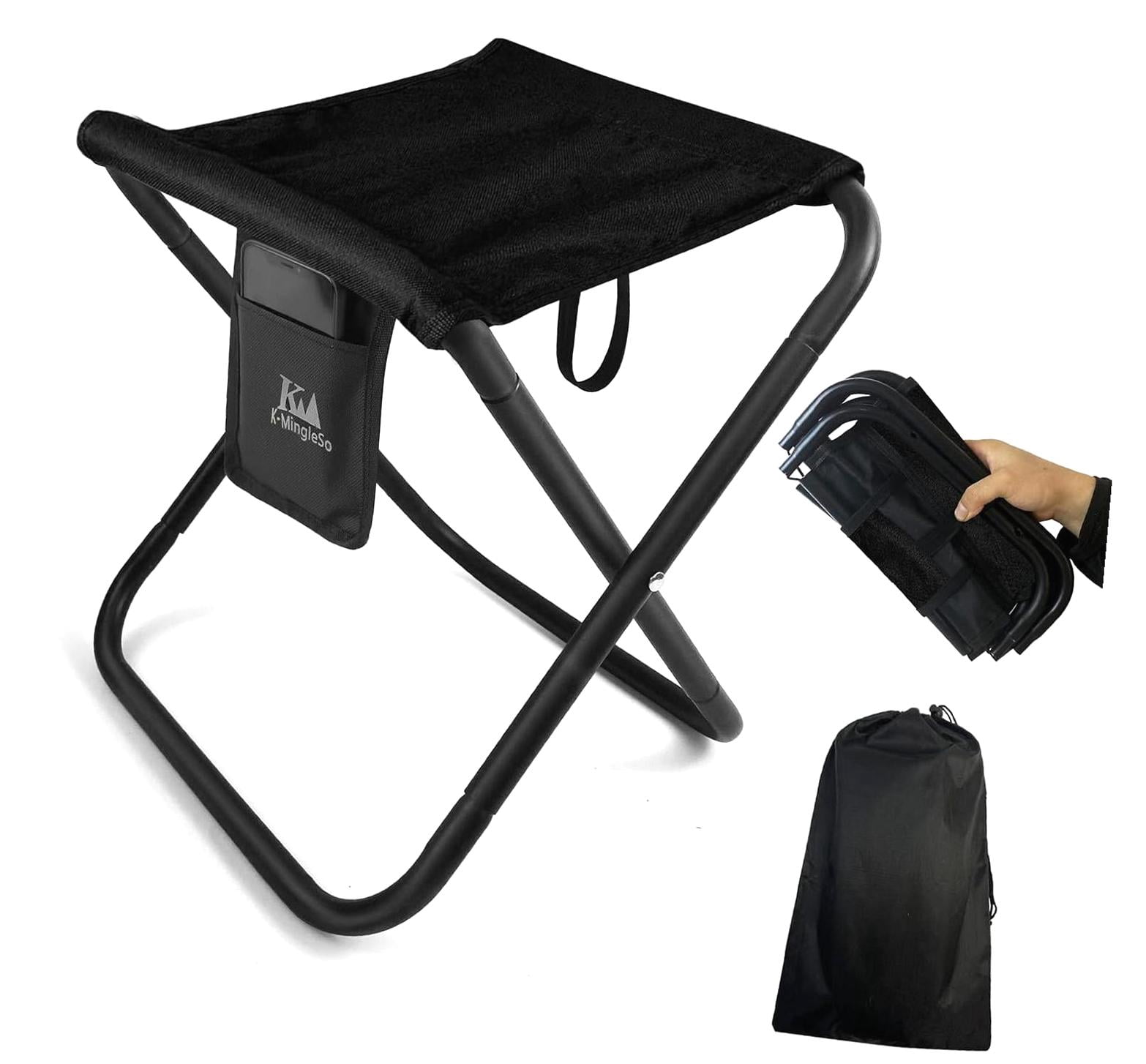 Highcool Enhanced Compact Folding Seat, 13-Inch Stool for Adults ...