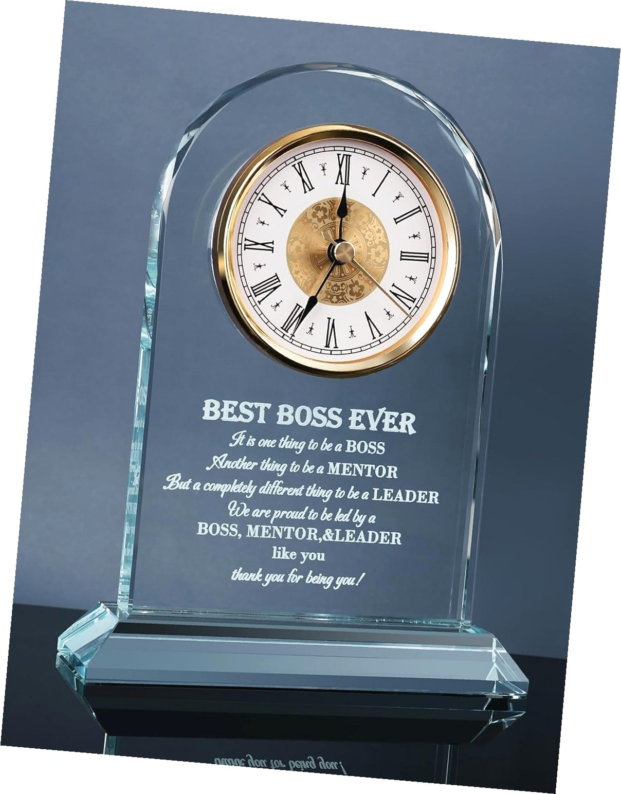 Highcool Everlasting for Bosses, Table Clock | Appreciation Retirement ...