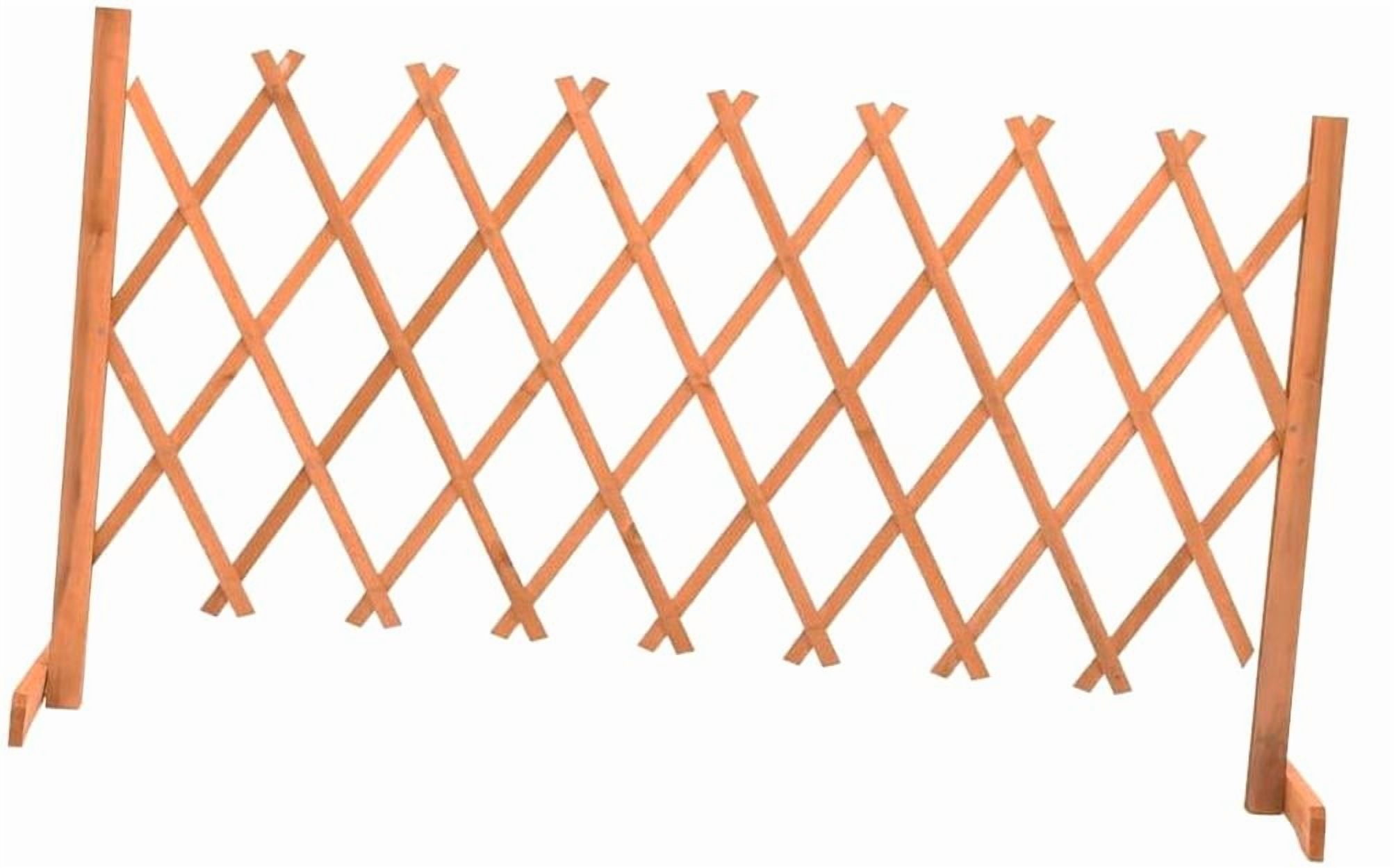 Highcool Extendable Garden Trellis Fence in Orange Waterbase , Solid ...