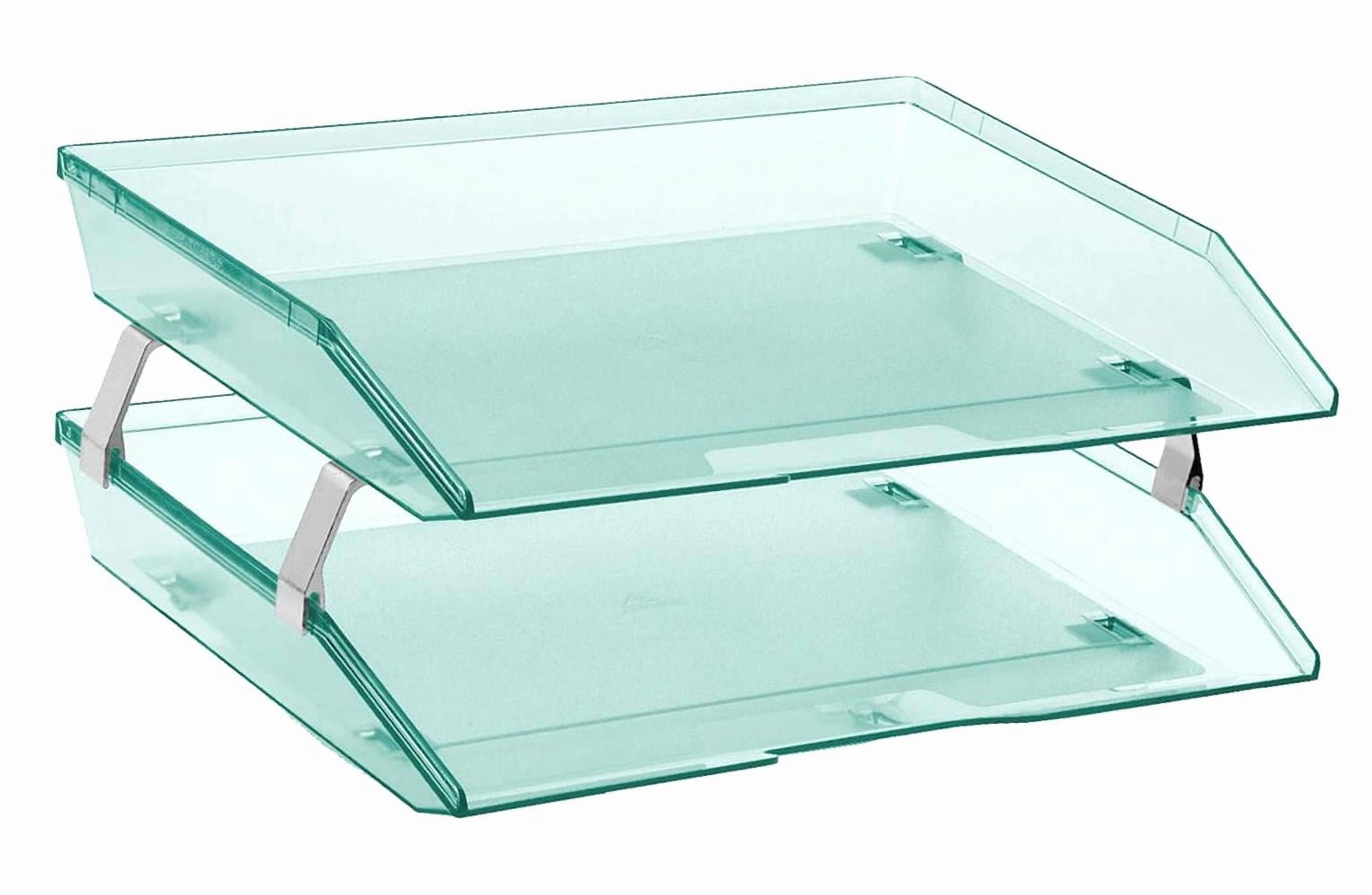 Highcool Facility 2 Tier Letter Tray, Side Load, Letter Size/A4 ...