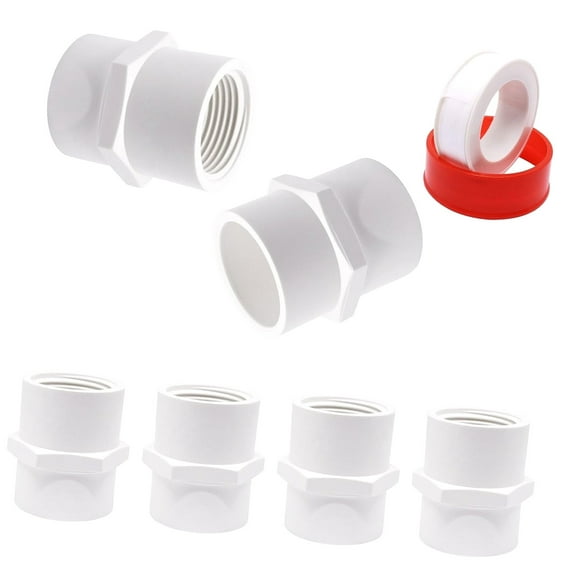 Highcool Fittings, 1 inch NPT Female Thread Pipe Fittings Connector ...