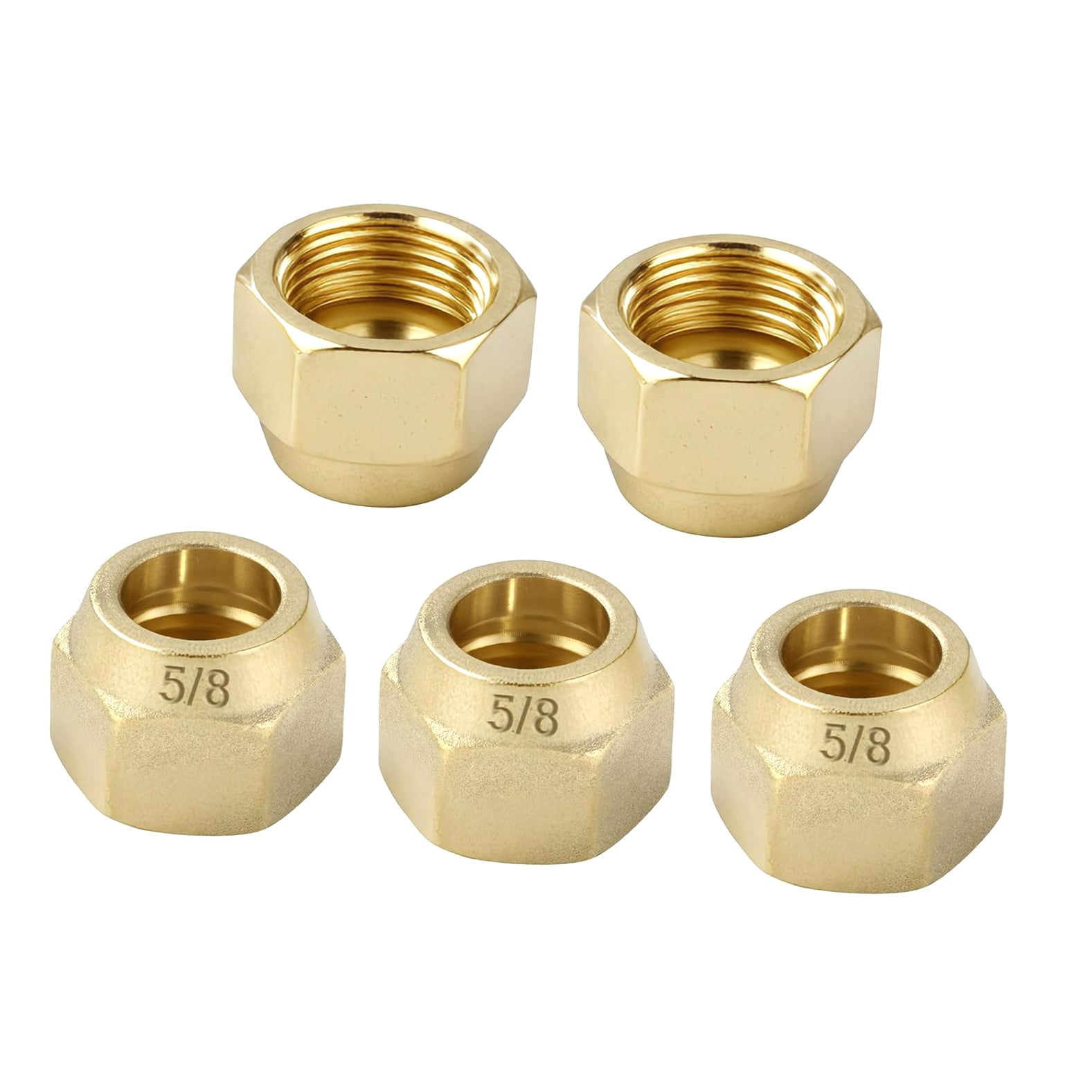 Highcool Flare Nut Set SAE 45° Flare Tube Fittings for Air Conditioning ...