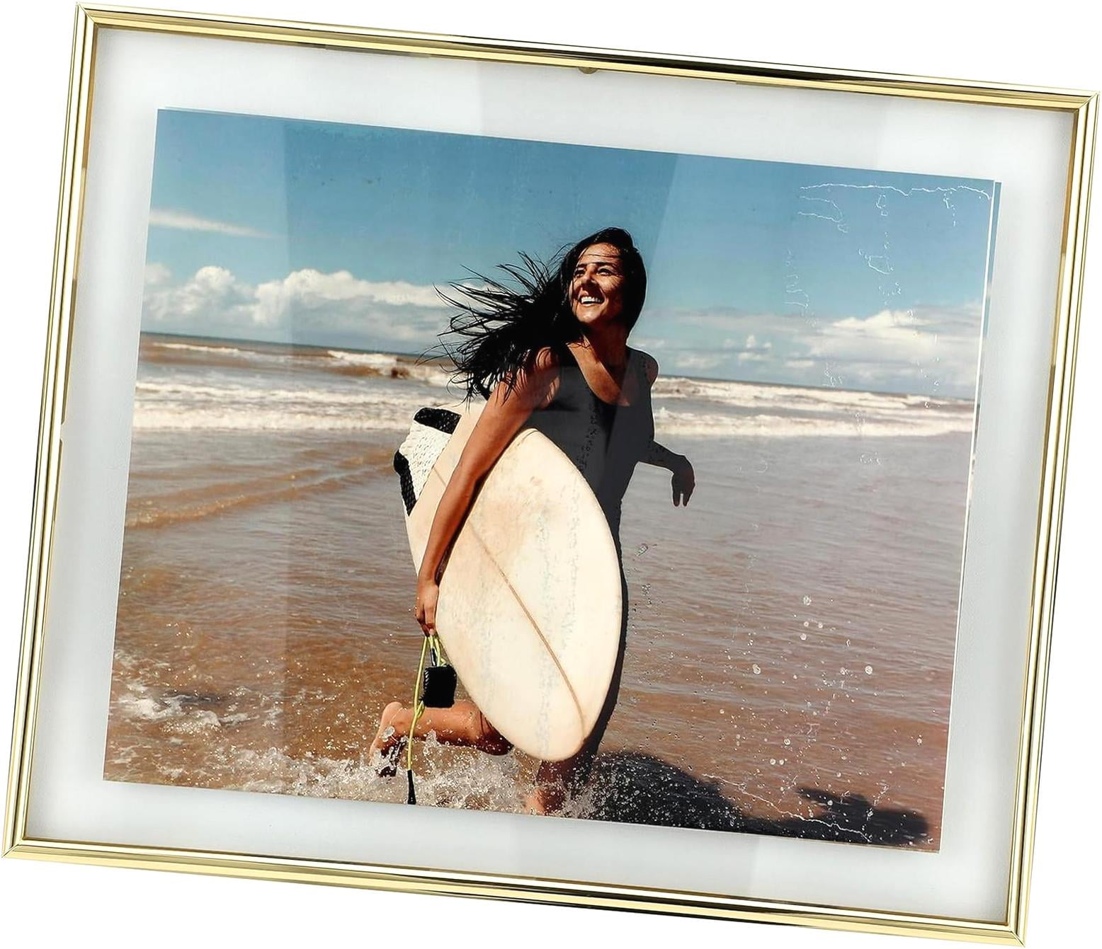 Highcool Floating Wall Frame, 10"×12", Wall Mountable or Freestanding ...