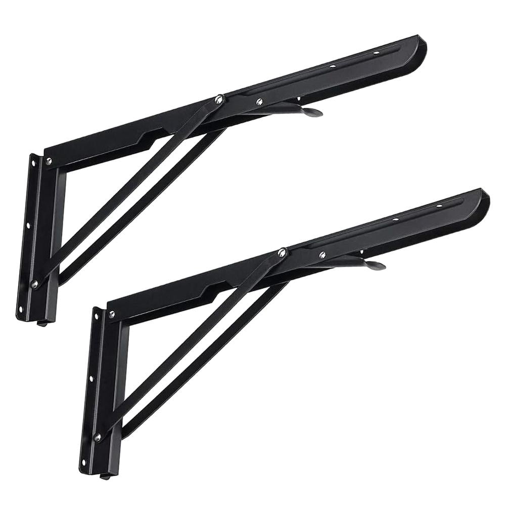 Highcool Folding - Metal Triangular Table Pair of Folding White ...