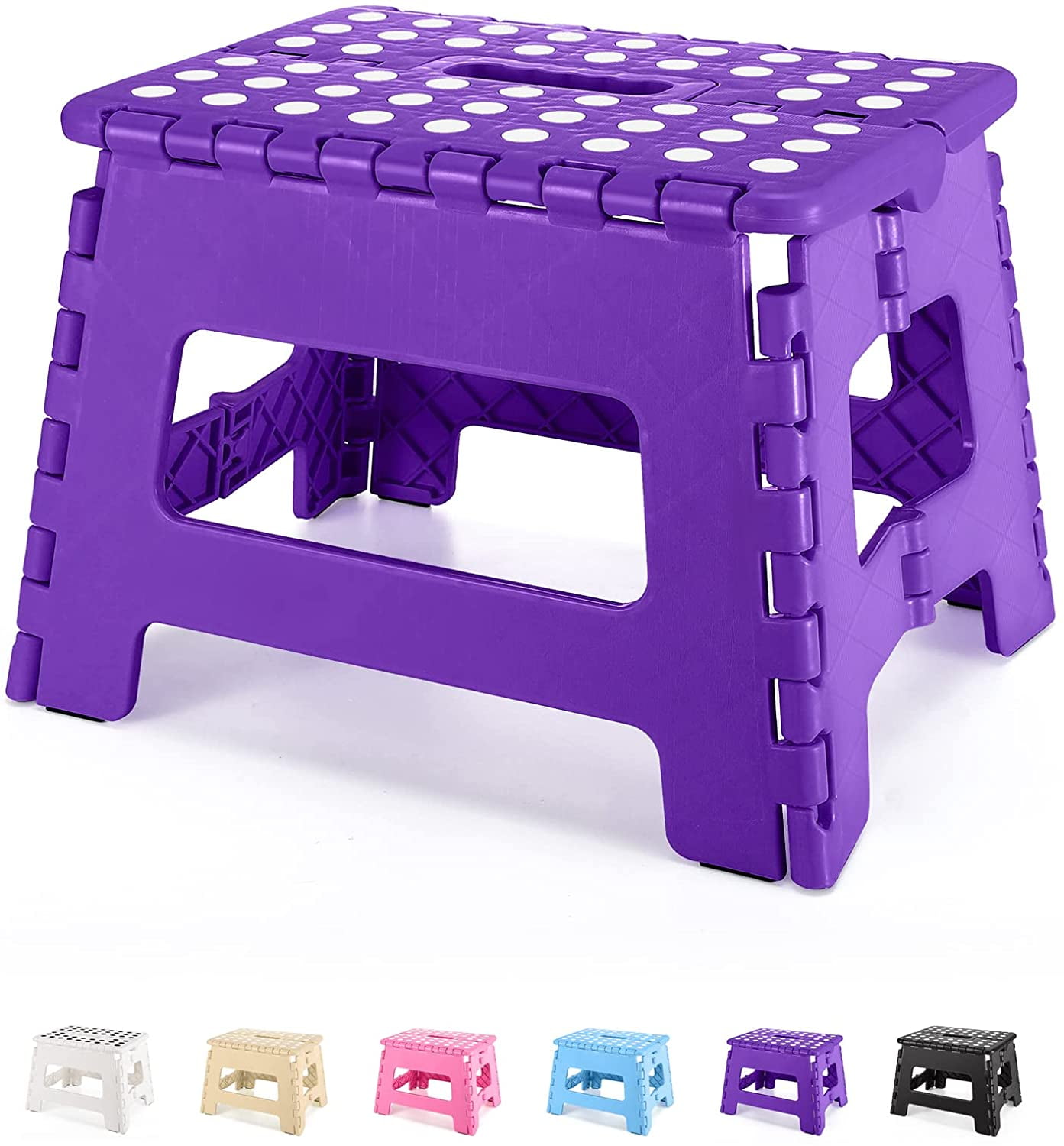 Highcool Folding Step Stool 9", Kids Step Stool, Heavy Duty Step Stools ...