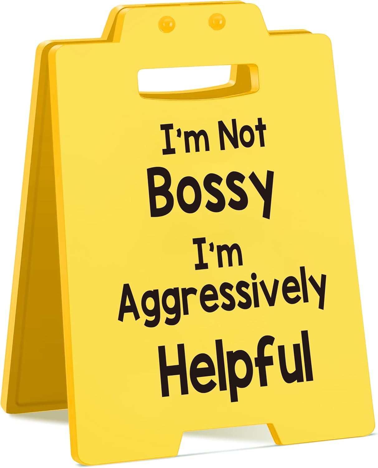 Highcool Funny Office Desk Sign – Sarcastic Office Decor for Colleagues ...