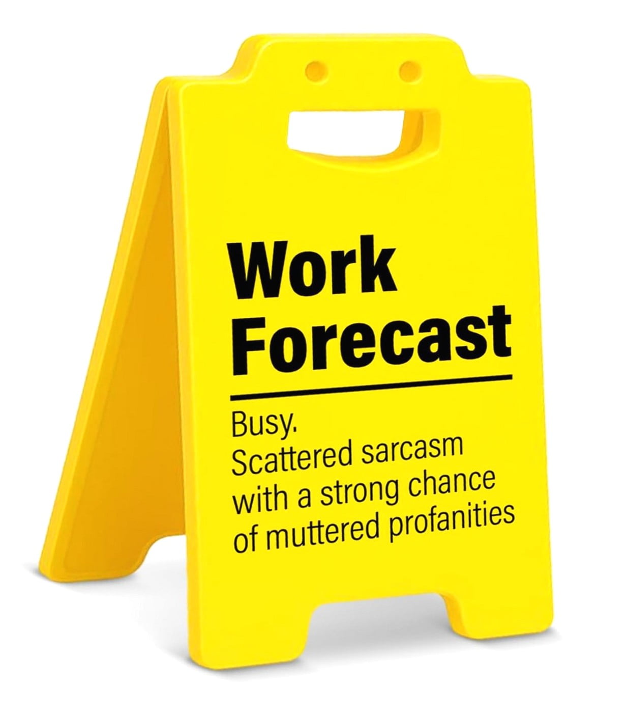 Highcool Funny Office Desk Sign – Sarcastic Work Sign for Coworkers ...