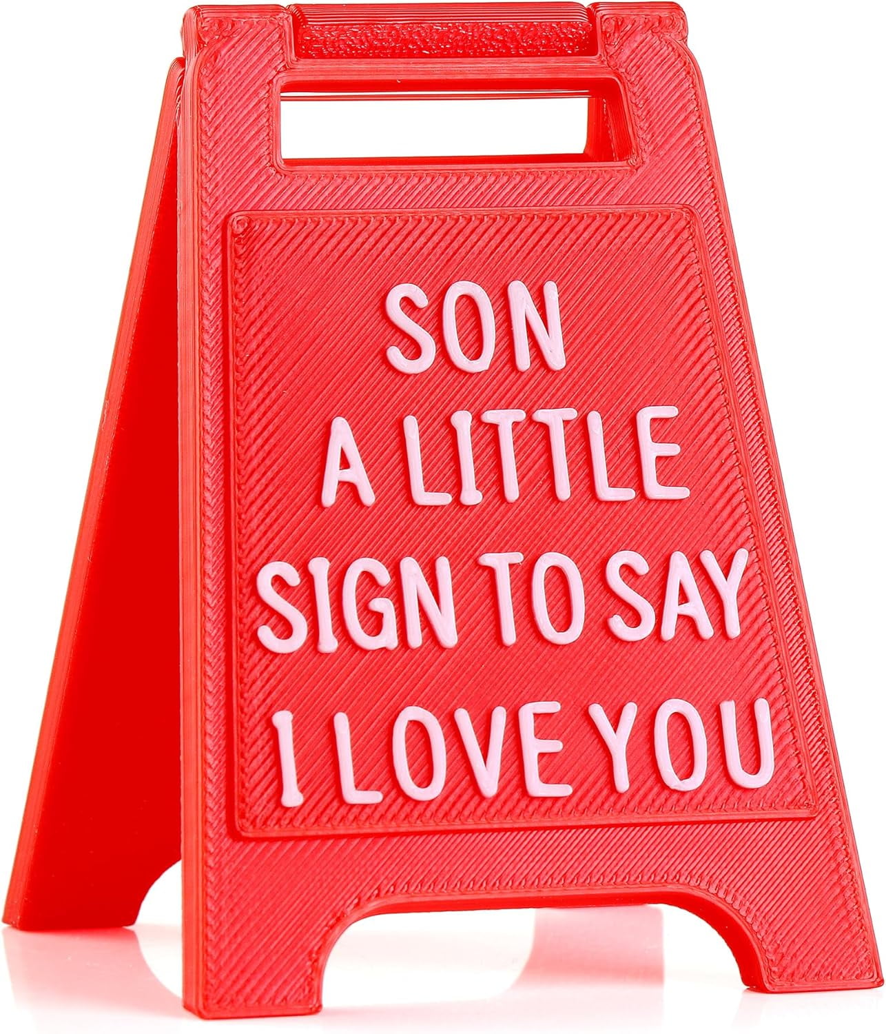 Highcool Funny Son Sign, “Son, Little Sign to Say Love You” – for ...