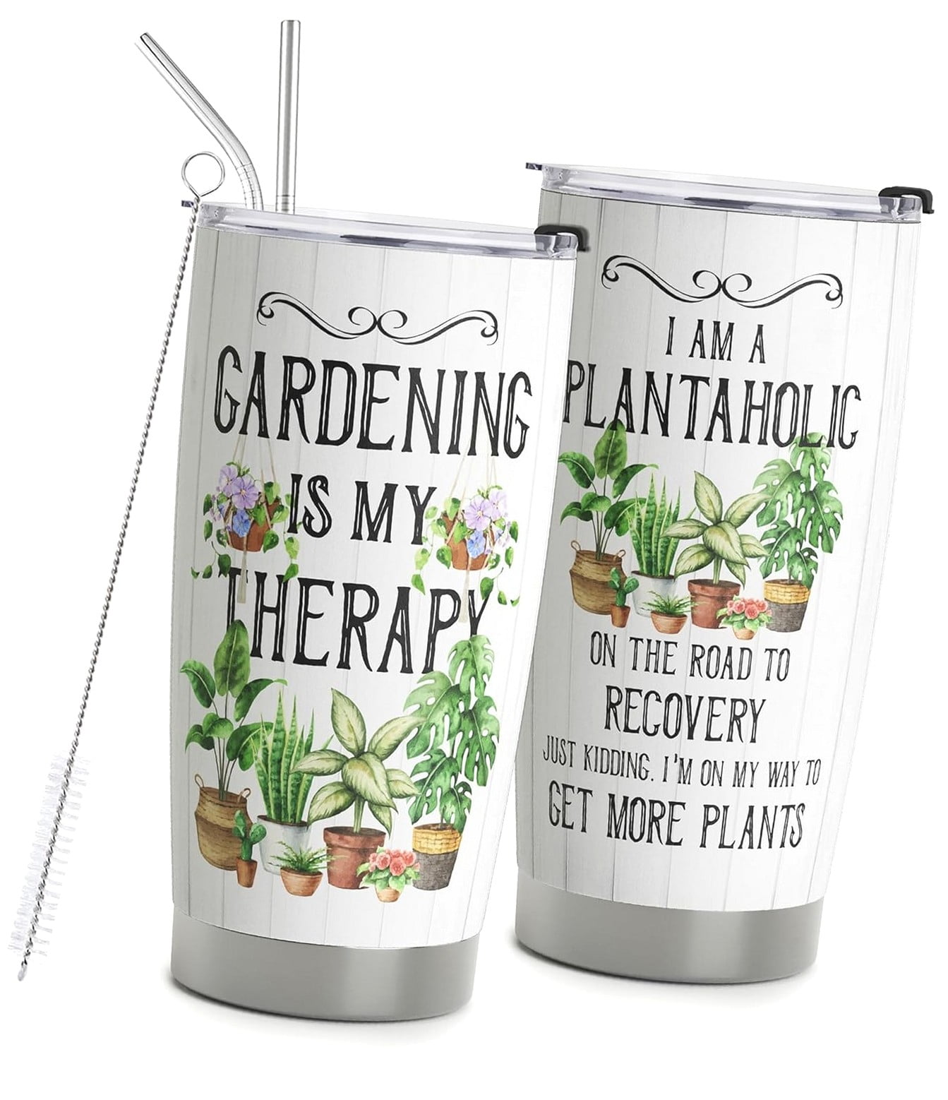 Highcool Gardening Mug, Funny Gardener Travel Tumbler, Plant Lady ...